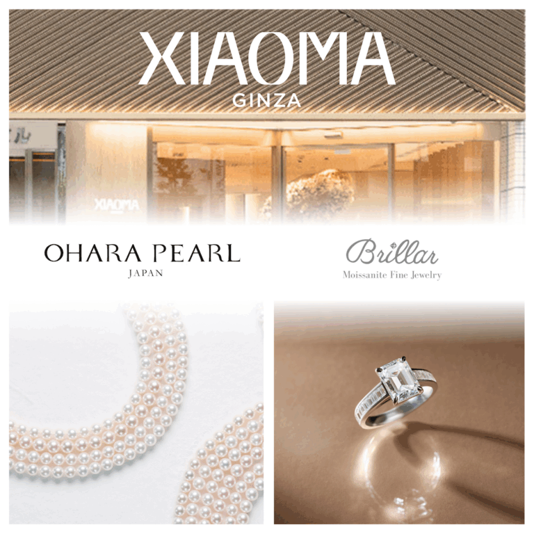2025/07/01 エルメス専門ブティック【GINZA XIAOMA】でBrillar＜ブリジャール＞＆オハラパールのジュエリー取扱スタート！上質な空間で出会う、モアサナイトと真珠の輝き ...